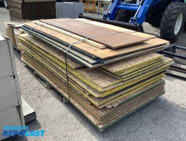 Repocast.com® | Pallet of 57- OSB Sheeting. Thickness...