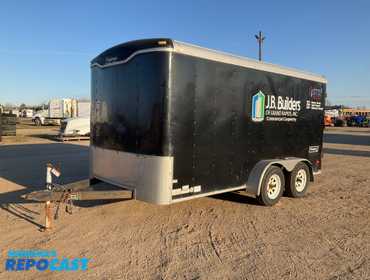 Repocast.com® | 2008 HAULMARK 14’ Tandem Axle Enclosed...