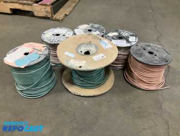 Repocast.com® | (6) Spools of Various Marine boat Wire...