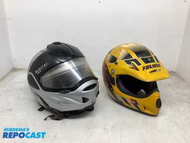 Repocast.com® | Lot of (2) ATV/UTV helmets, 1- Modular...