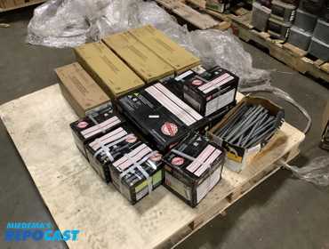 Repocast.com® | Skid lot of screws and nails including...