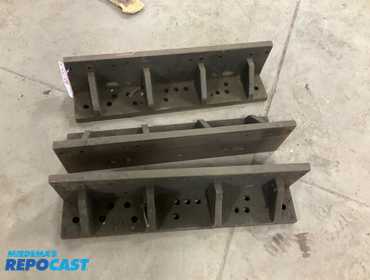 Repocast.com® | (3) Heavy Duty Steel Angle Fixture...