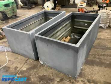 Repocast.com® | Lot of (2) fiberglass plater boxes...