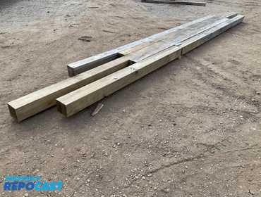 Repocast.com® | (1) piece of 4 ply post 2x6 20', (1)...