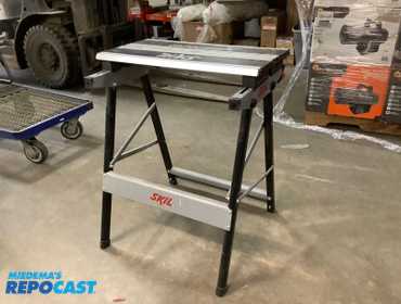 Repocast.com® | A Skil X bench, tool bench with...