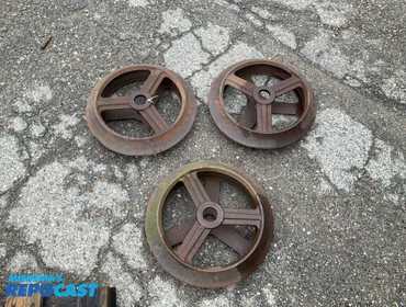 Repocast.com® | Lot of (3) 17" Packer wheels with 1-7...