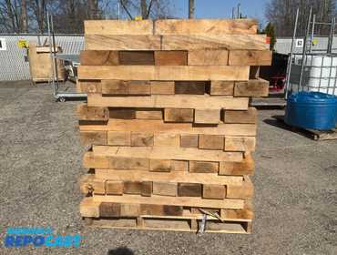Repocast.com® | Skid Lot of Hardwood Blocking Vary in...