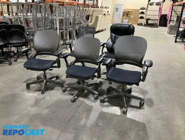 Repocast.com® | 1- Set of 5 Rolling Office Chairs
