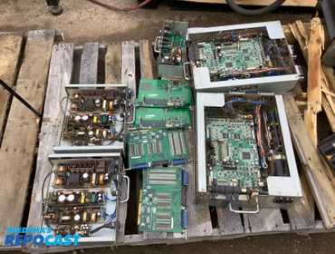 Repocast.com® | Skid of assorted control panels,...