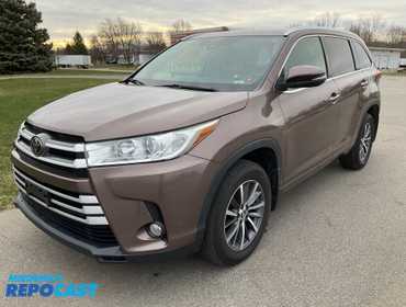 Repocast.com® | 2018 Toyota Highlander XLE FWD V6