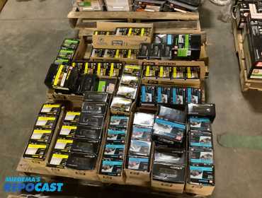 Repocast.com® | Skid lot of assorted nails