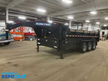 Repocast.com® | 2021 Sure-Trac 16’ Tri-Axle Gooseneck...