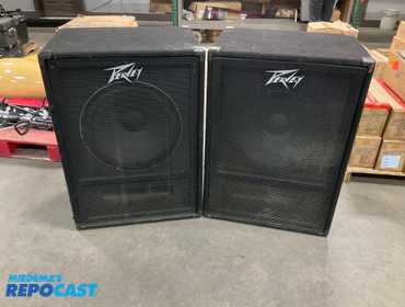 Repocast.com® | Lot of (2) Peavey 118-SUB HC Bass...