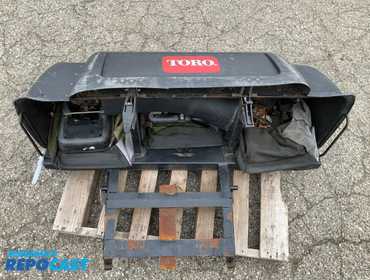 Repocast.com® | Toro zero turn leaf bagger, 63” long