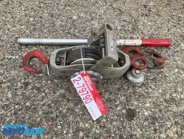 Repocast.com® | "Little Mule" wire rope puller
