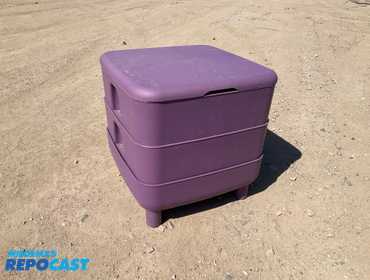 Repocast.com® | Storage container with 3 sections