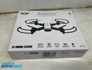 Repocast.com® | Lot of (1) Raven Quadcopter Drone with...