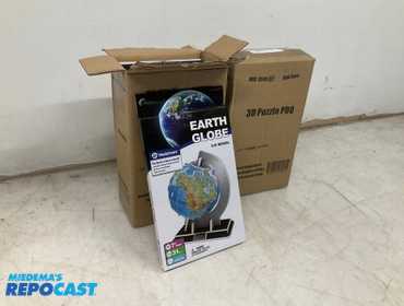 Repocast.com® | Lot of (12) Hedstrom Earth Globe 3-D...
