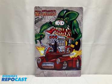 Repocast.com® | New Rat Fink metal sign with pre...