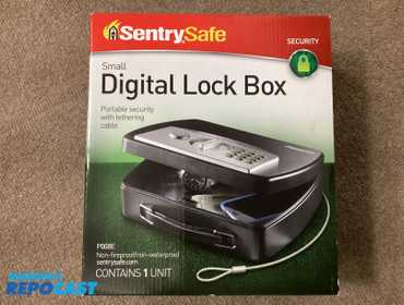 Repocast.com® | New Sentry Safe Digital Lock Box ....