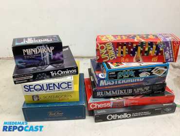 Repocast.com® | Lot of assorted used board games, all...