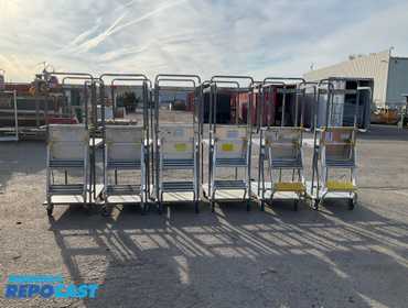 Repocast.com® | (6) Stocking carts with steps