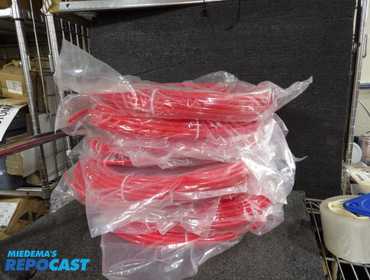 Repocast.com® | Lot of (10) Nylon red tubing, 5/16" O...