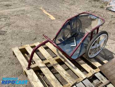 Repocast.com® | Bicycle pull behind transport cart, in...