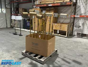 Repocast.com® | 1- Gaylord with 10 Floor Lamps-...