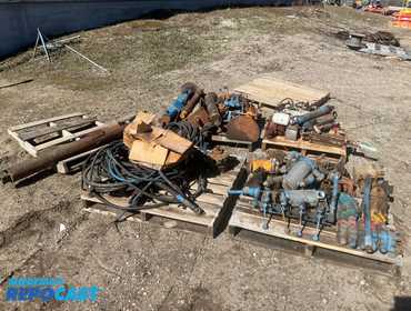 Repocast.com® | Lot of (5) skids of various hydraulic...
