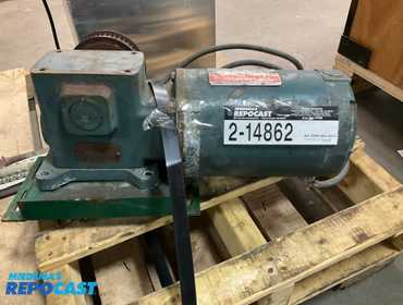 Repocast.com® | Reliance right angle gear motor 1 hp...