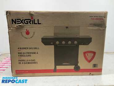 Repocast.com® | NexGrill 4 Burner Gas Grill Model# UWP...