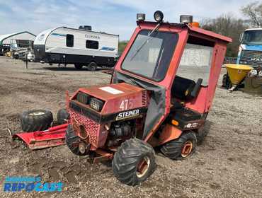 Repocast.com® | Steiner turf CB 420 Lawn tractor with...