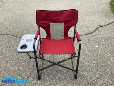 Repocast.com® | New MAC Directors chair. Folding tray...