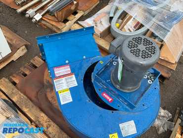 Repocast.com® | Lot of (1) Industrial Fan/Blower, PLR...