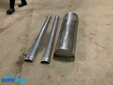 Repocast.com® | Lot of (3) semi truck stack/muffler...
