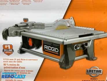 Repocast.com® | (1) Ridgid tile saw extension table