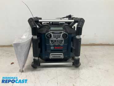 Repocast.com® | Bosch Jobsite Radio. Power station...