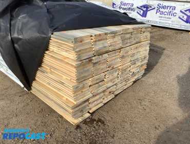 Repocast.com® | Skid Lot of (192) Pieces of Blue Stain...