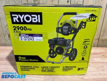 Repocast.com® | BRAND NEW RYOBI 2900 PSI 2.5 GPM Cold...