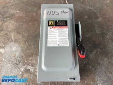 Repocast.com® | Lot of (1) Square D H361 Heavy Duty...