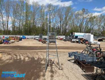 Repocast.com® | Metal lawn windmill base measuring 10’...