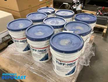 Repocast.com® | (9) 5-Gallon Buckets of Tuff-Hide...