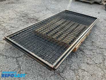 Repocast.com® | (4) Steel mesh panels. 1" sq tube...