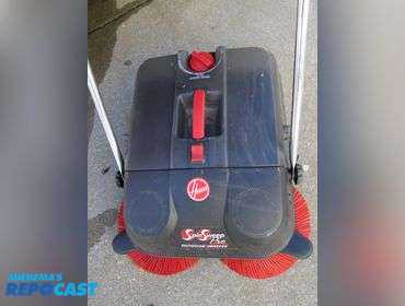 Repocast.com® | Hoover spin sweep pro outdoor sweeper.