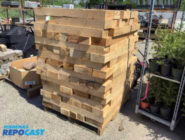 Repocast.com® | Skid of hardwood blocking, from 4”