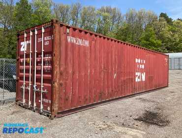 Repocast.com® | Zim 40’ Storage / Shipping Container