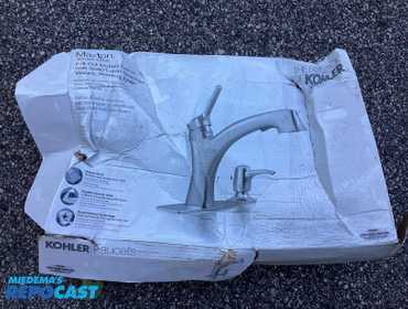 Repocast.com® | Kohler kitchen faucet. Box is heavily...