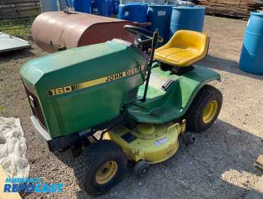 Repocast.com® | John Deere 160 Lawn Tractor with...
