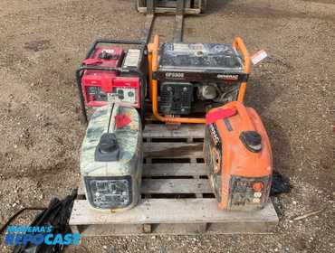 Repocast.com® | Lot of (4) generators for parts or...